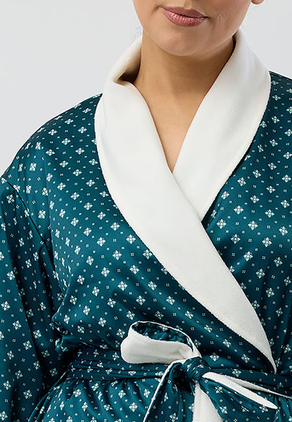 SATIN ART DECO ROBE - LA FIGURE